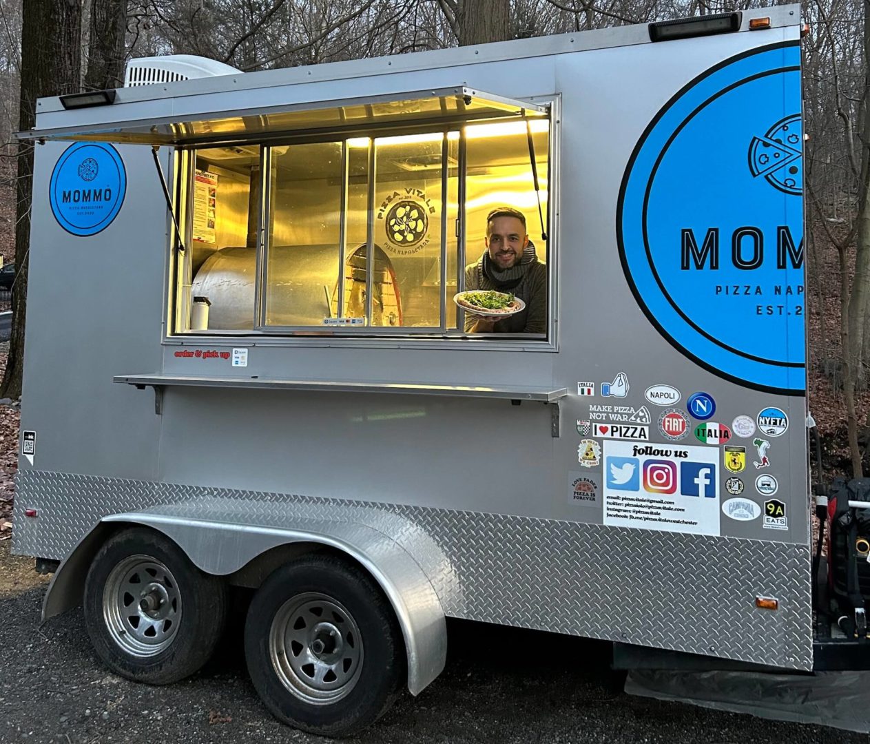 Mommò Pizza Napoletana Truck | Tenmile Distillery: Wassaic, New York